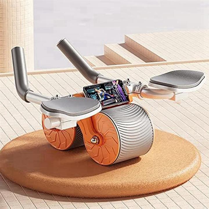Ab Roller Wheel Abdominal Wheel Automatic Rebound with Elbow Support ...