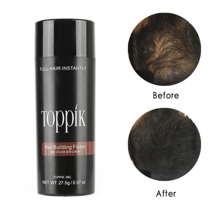 【In Stock】Black Toppik Hair Loss Building Fibers+Applicator Spray ...