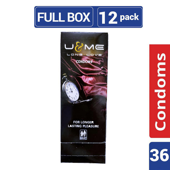 U & ME - Long love dotted condoms 1 box | Daraz.com.bd