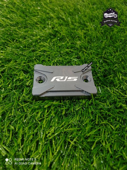 Motorcycle CNC Aluminum Rear Brake Fluid Reservoir Cap Cover For YAMAHA ...