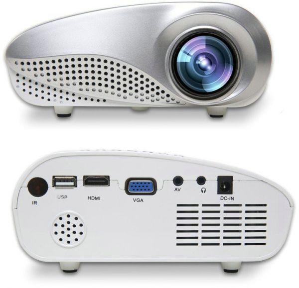HD Mini LED Projector - White | Daraz.com.bd