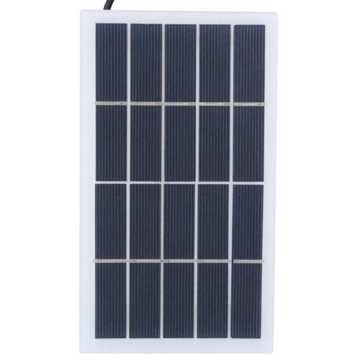 2W 5V Polysilicon Solar Power Panel with DC Interface Charging for 3.7V ...