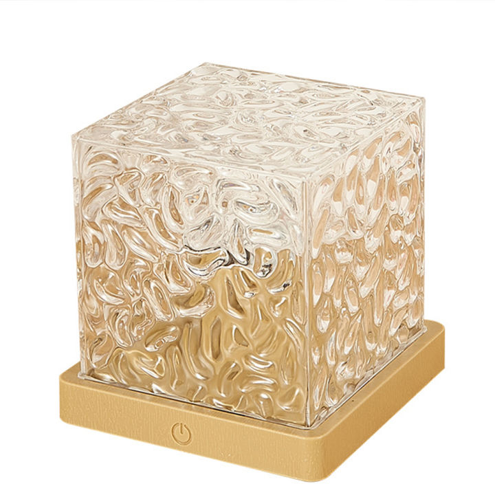 GC Dynamic Rotating Water Ripple Night Light, 16-Color Lighting ...