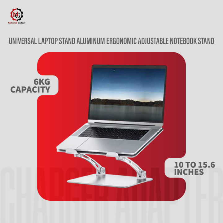 Universal Laptop Stand Aluminum Ergonomic Adjustable Notebook Stand ...