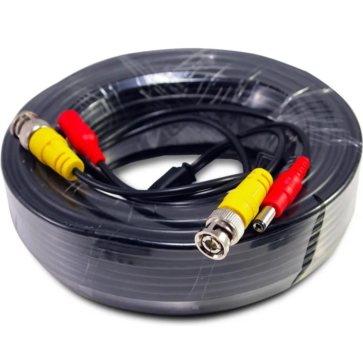 High Quality CCTV Ready Cable With Power & BNC Jack 40 meter | Daraz.com.bd
