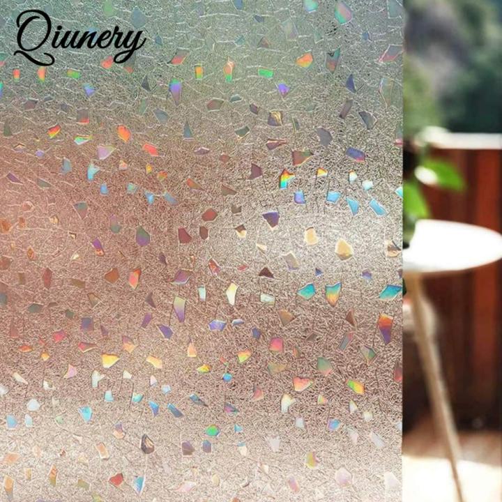 QI 1 Roll Of Pvc Privacy Glass Sticker Window Shading Film Translucent ...