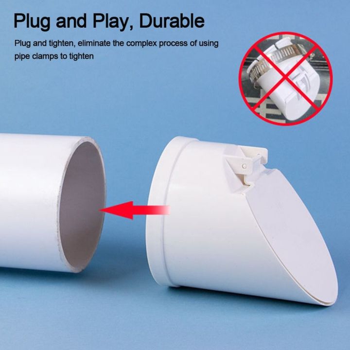 50-160mm PVC Drain Pipe Floor Drains Sewage Pipe Large Displacement ...