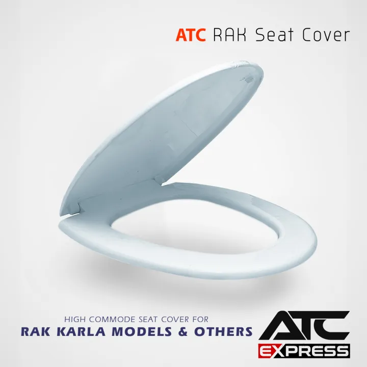Standard Quality High Commode Seat Cover with Fittings for RAK KARLA ...