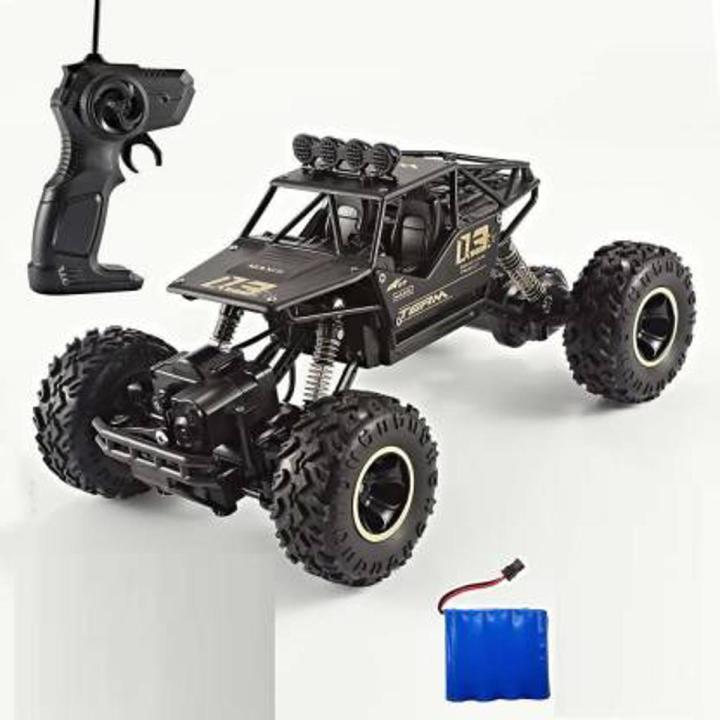 1:16 RC Rock Crawler Monster Car, 4 Wheel Drive, Rechargeable. | Daraz ...