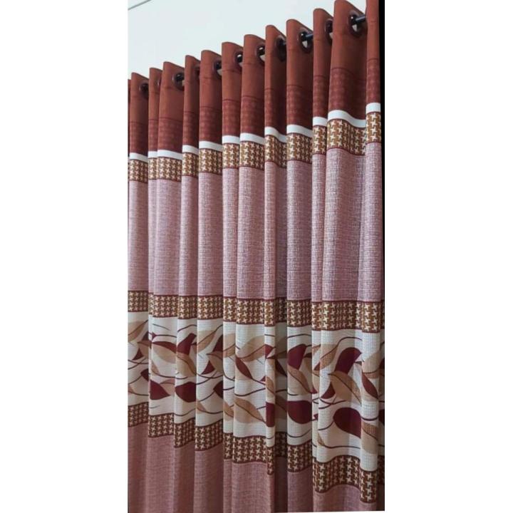 Home Tex Curtains (6 Kuchi Porda) For Door Window Drawing Room Etc ...