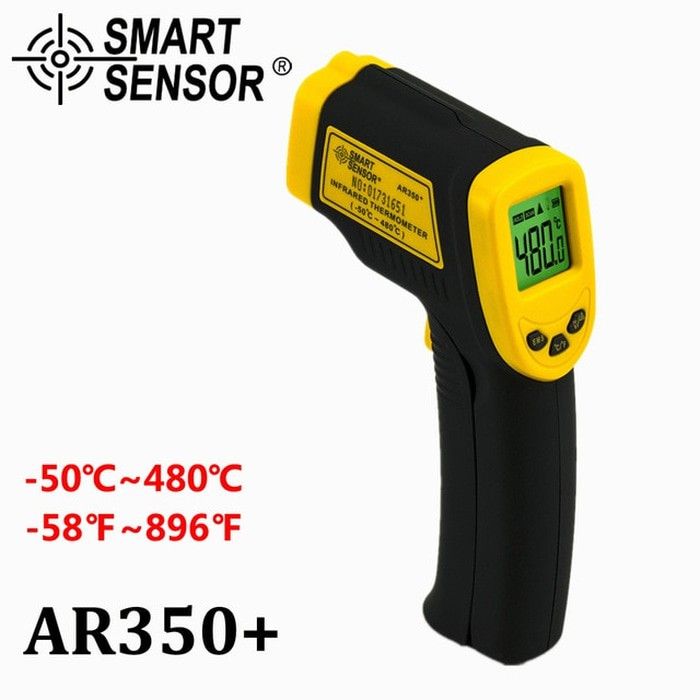 Smart Sensor AR350 Plus Digital IR Infrared Thermometer Temperature Meter AR350 Plus - Kings ...