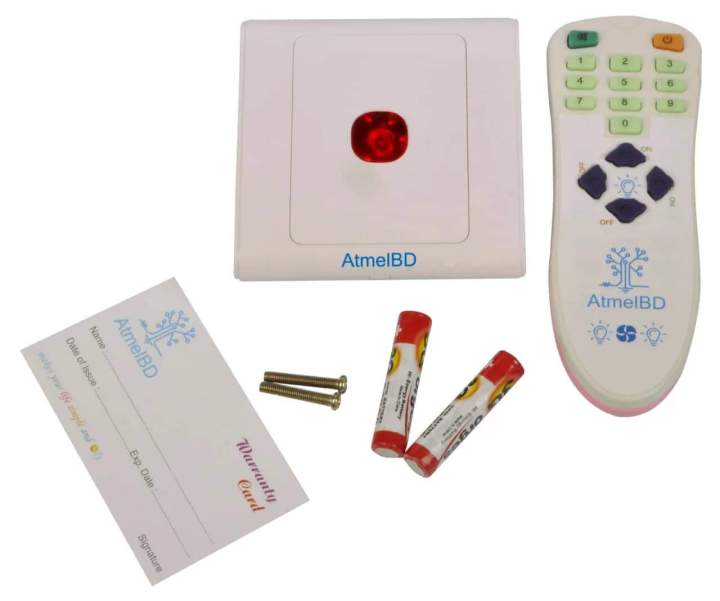 Remote control electric switch board | Daraz.com.bd