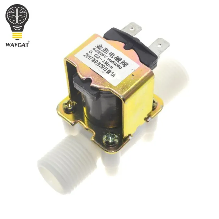 【happy one】AC220V Electric Solenoid Valve Magnetic Water Inlet Flow ...