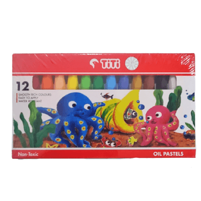 Titi Oil Pastel 12 Color Set-(0012BS) | Daraz.com.bd
