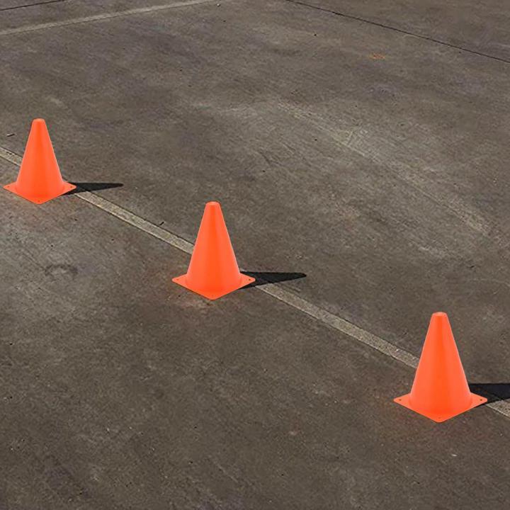 Plastic Traffic Cones-24 x Traffic Cones-Orange | Daraz.com.bd