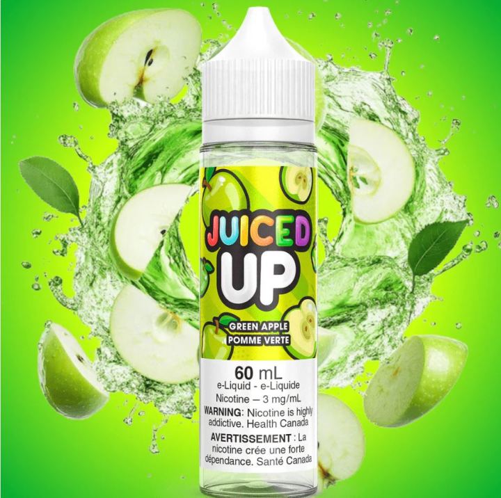 60 ML Vape Green Apple Liquid Juice For Vape And E-cigarettes | Daraz ...