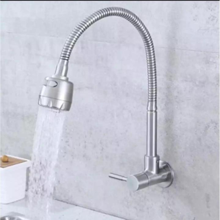 SUS304 Stainless Steel brushed nickel Wall Mounted kitchen basin sink ...