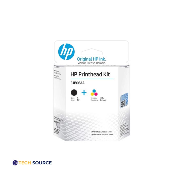 HP GT51 GT52 Black & Tri-color Printhead For Ink Tank 115, 315, 319 ...