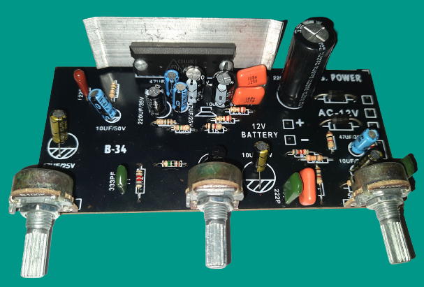 30W DIY Mono Audio Amplifier 4440 IC Circuit Kit With volume | Daraz.com.bd