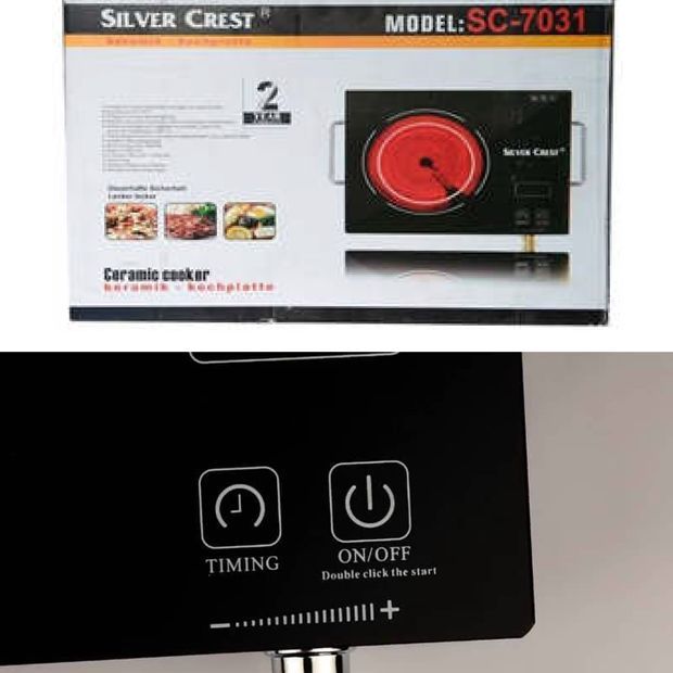 SILVER CREST Infrared Cooker- SC-7031-inverter system | Electric Chula ...