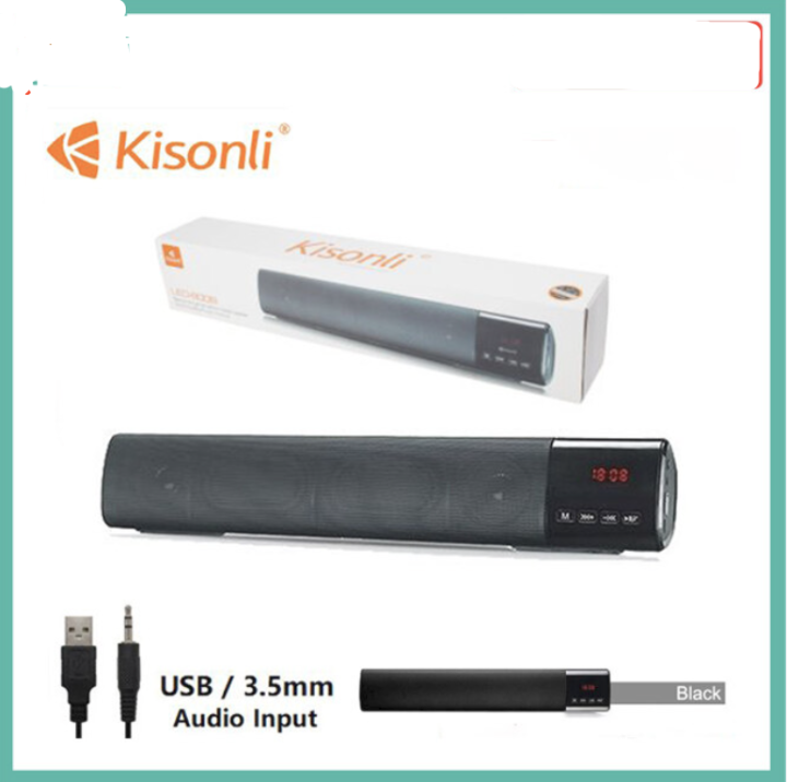 KISONLI LED 800B Portable Wireless Bluetooth Speaker | Daraz.com.bd