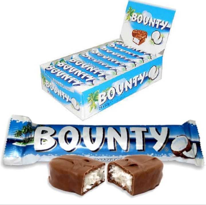 Bounty Coconut Milk Chocolate - 4 Pcs Box | Daraz.com.bd