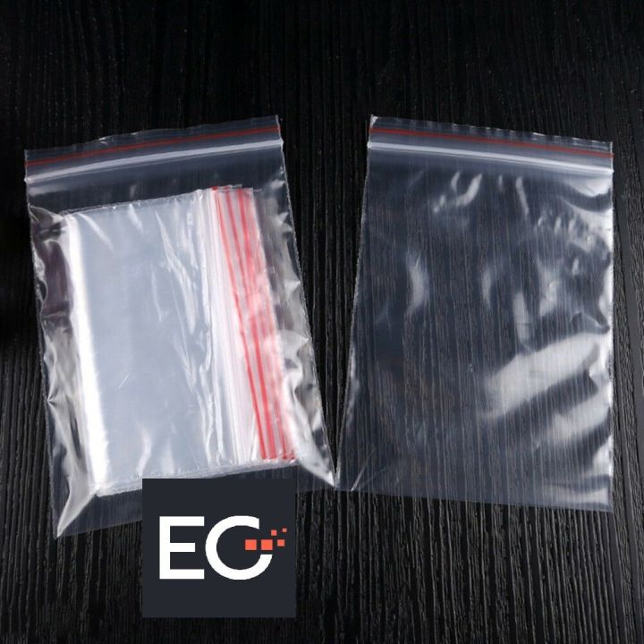 7x10 Inch zipper Lock poly bag (10 Ps /50Ps/100Ps) packet for packing ...