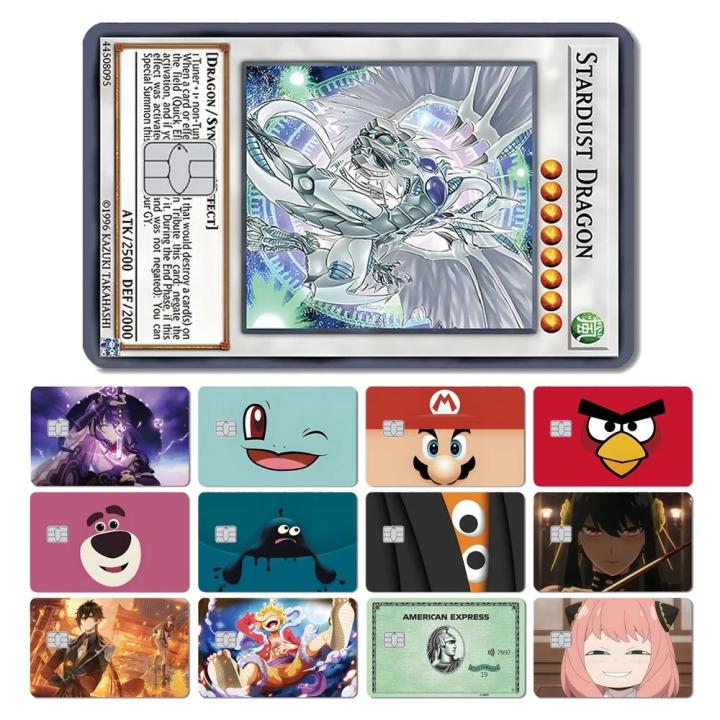 New Genshin Pooh Anime Credit Card Debit Bank Card Matte Sticker Skin ...