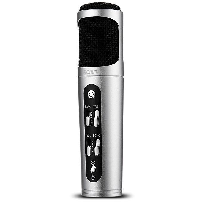 K02 DC 5V Noise Canceling Microphone - Silver | Daraz.com.bd