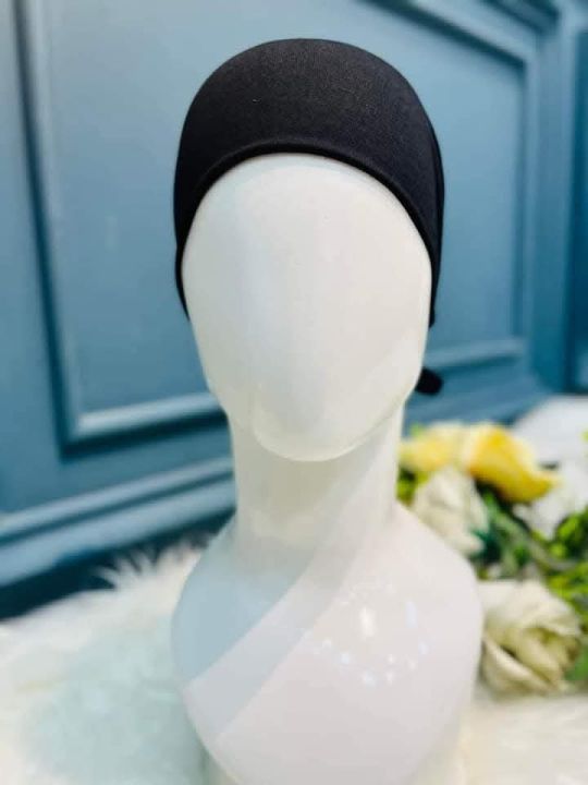 Muslim wear hijab inner cap for women and girls synthetic soft cotton ...