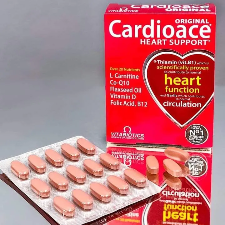 Vitabiotics Cardioace For Heart Function & Circulation 30 Tablets UK ...