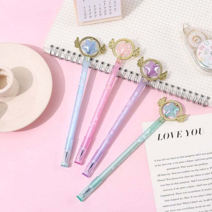 Cartoon Writing Smoothly 12 Constellations Pens Black Ink Quick-Drying ...