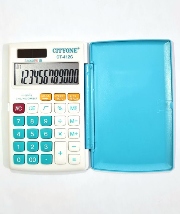 শিক্ষার্থীদের জন্য CT-412C ছোট ক্যালকুলেটর - calculator | Daraz.com.bd