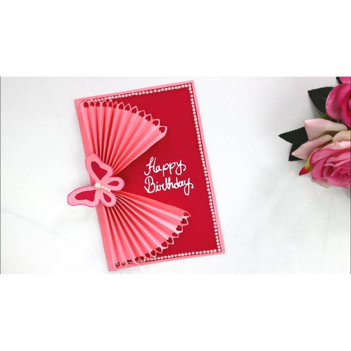 Happy birthday wishing hand made card | Daraz.com.bd