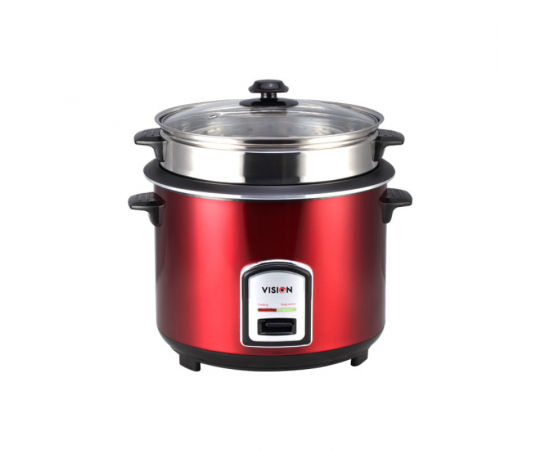 VISION Rice Cooker RC-3.0L 50-05 SS Red | Daraz.com.bd