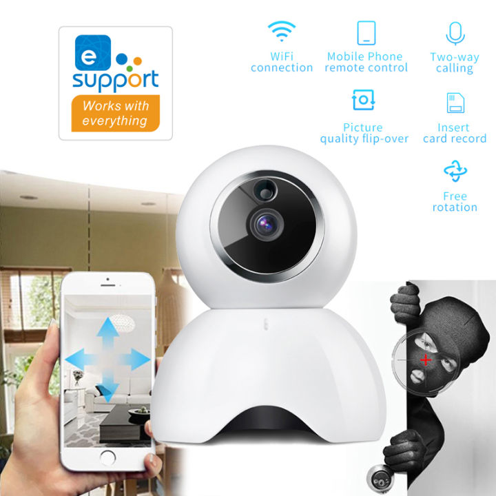 Smart HD Camera Remotely Watch 720P Megapixel Security Monitoring ...