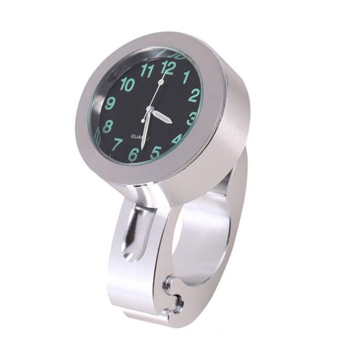 Universal 7/8 inch Motorcycle Handlebar Watch Waterproof Shockproof ...