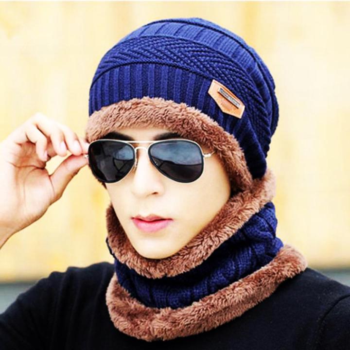 winter cap and Beanie Soft Knitted Beanies Cotton | Daraz.com.bd