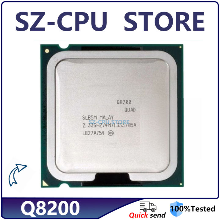 Core 2 Quad Q8200 2.3 GHz Quad-Core CPU Processor 4M 95W LGA 775 ...