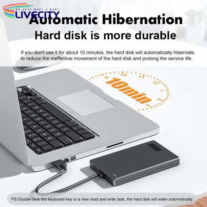 Mobile Hard Drive Box Indicator Light SATA to USB3.0 External Storage ...