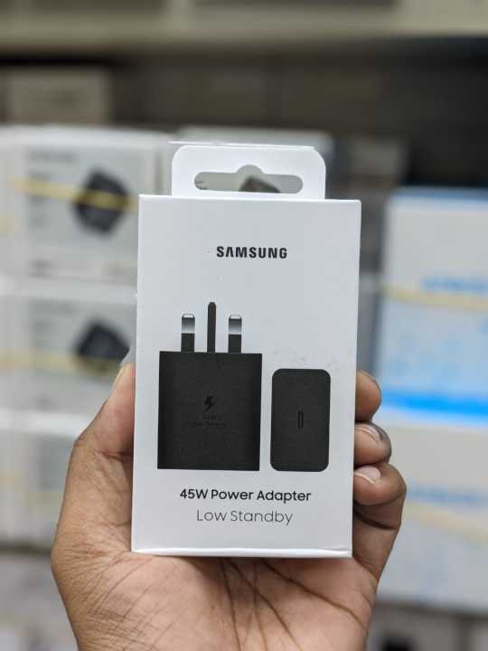 Samsung 45W,Super Fast Orginal Charger Usb Type C Charger Power Adapter ...