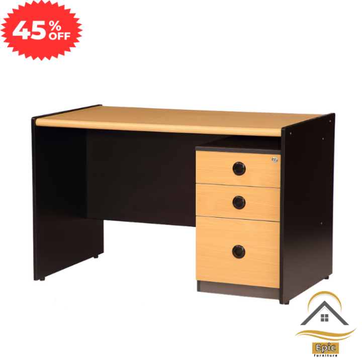 Premium Quality Study Desk | Executive Table | Laptop Desk with Drawers ...