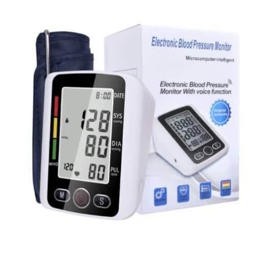 Digital LCD Wrist Cuff Arm Blood Pressure health monitors Heart Beat ...