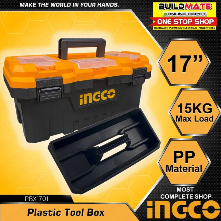 Ingco Plastic Tool Box 17"-PBX1701 | Daraz.com.bd