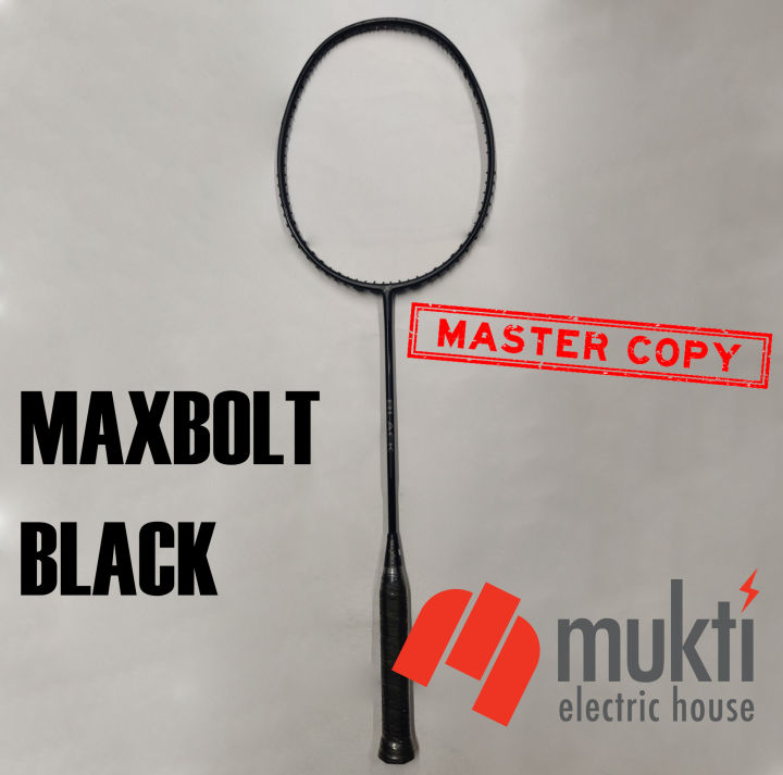 MAXBOLT BLACK Badminton Racket Bat Duplicate Master Copy | Daraz.com.bd
