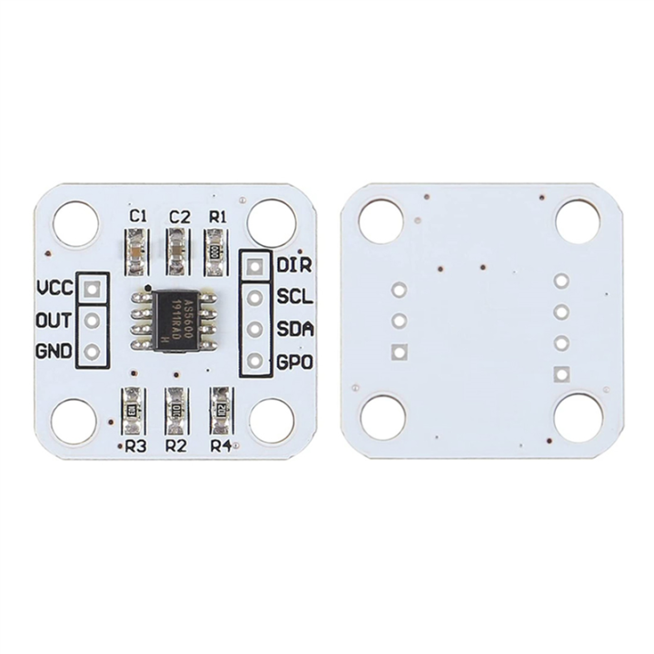 5Pcs AS5600 Magnetic Encoder Magnetic Induction Angle Measurement ...