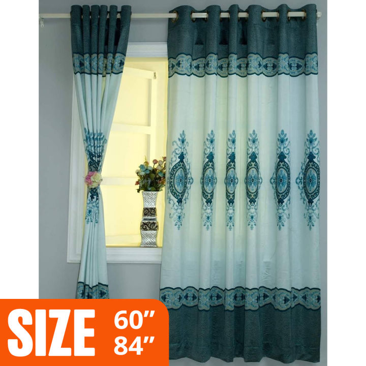 HOME TEX Synthetic Curtain Door Window Porda JC-007 | Daraz.com.bd