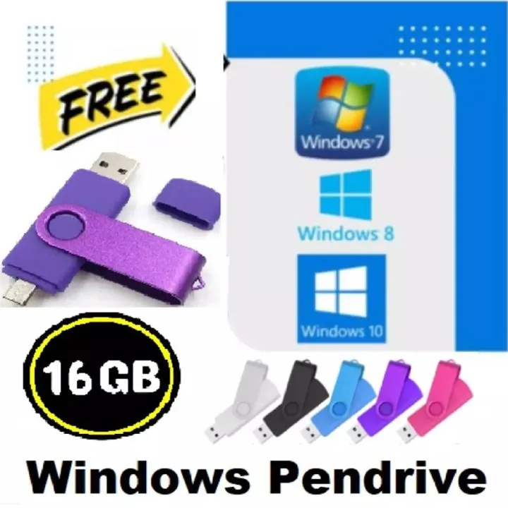 Windows Bootable Pendrive With Multi Windows 7 8 10 Auto Active Key And ...