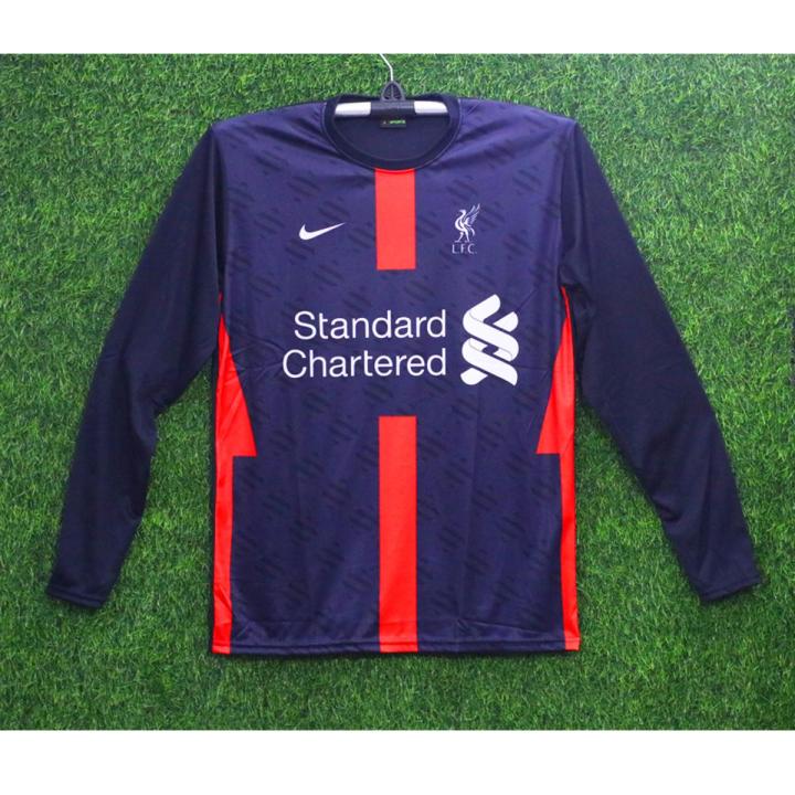 Liverpool F.C. Home, Away, Third Kit 2021/22 Short Sleeve Jersey ...