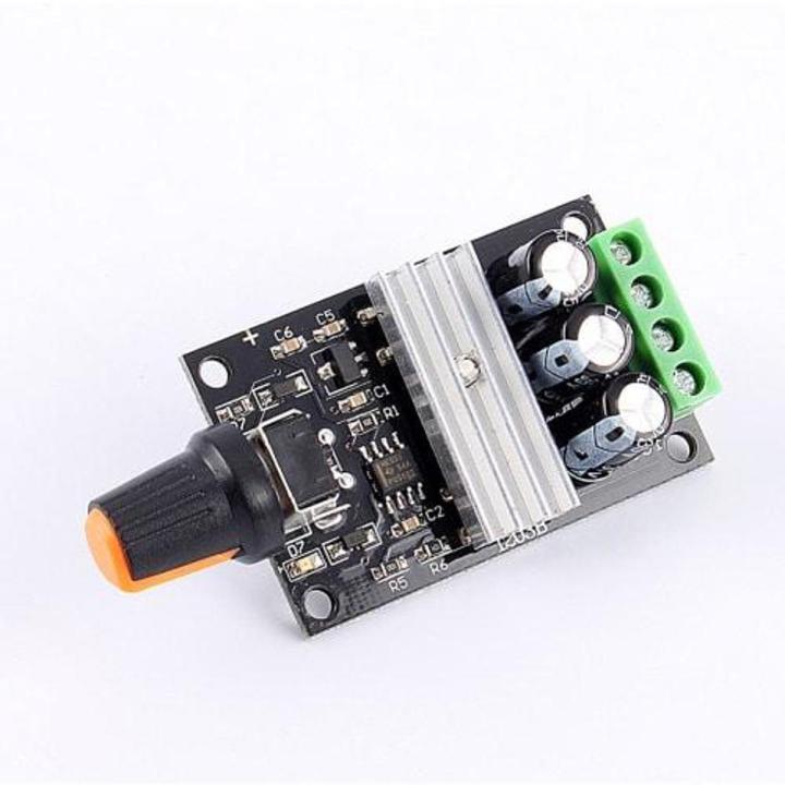 5V - 28V 3A PWM Motor Speed Controller DC Dimer With Switch | Daraz.com.bd